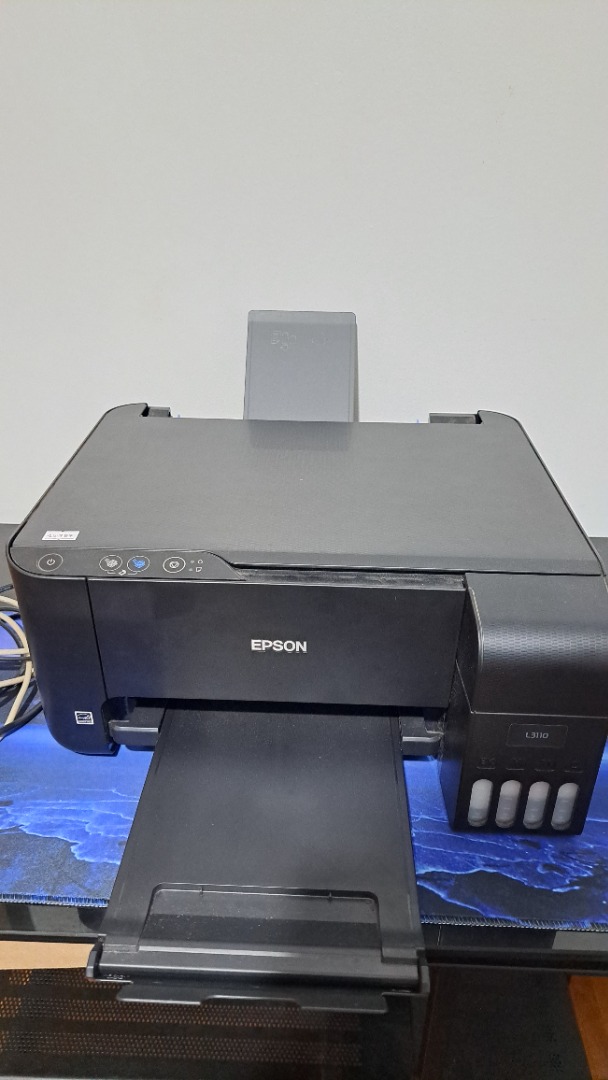 EPSON L3110 PRINTER Defective colored printing; Functioning scanner, photocopy, black and white ...