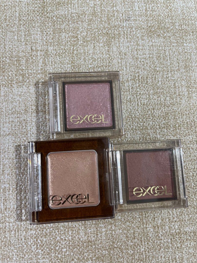 Excel Eyeshadow set - 3 eyeshadow set for 10, Beauty & Personal Care ...