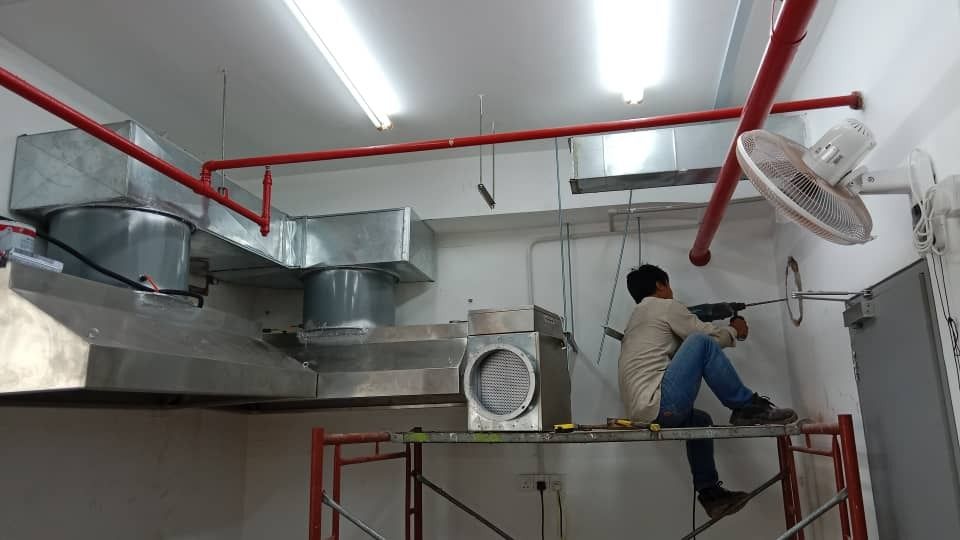 Exhaust Hood & Air Purifier Cleaner (Electrostatic Precipitator ESP ...