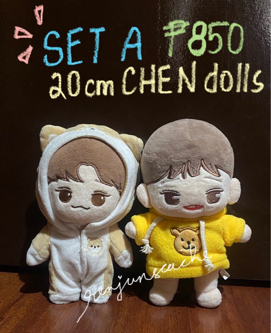EXO CHEN KIM JONGDAE 20CM DOLL , Hobbies & Toys, Memorabilia ...
