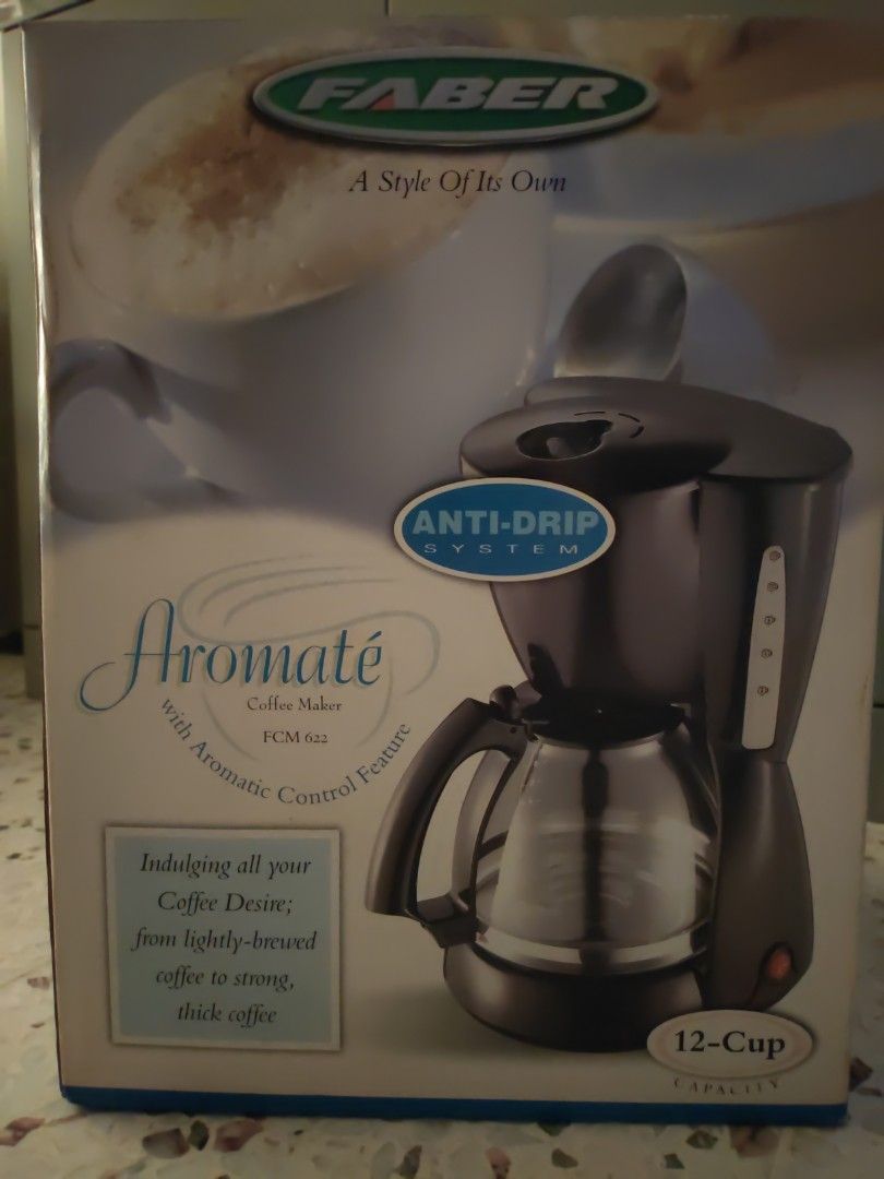 Faber Coffee Maker Model FCM622, TV & Home Appliances, Kitchen ...