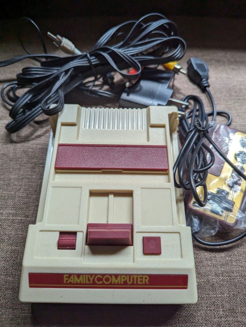 Family Computer Vintage Game Console on Carousell