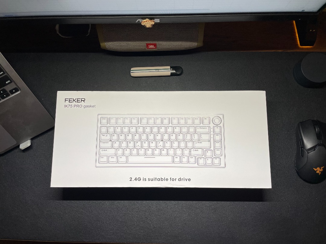 Feker IK75 - Barebone (Tri-mode, White), Computers & Tech, Parts ...