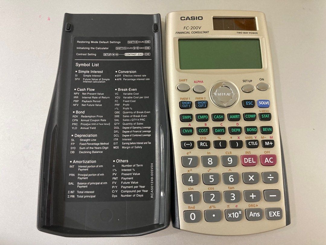 Financial Calculator for RES ! Pass First Time !, Computers & Tech ...