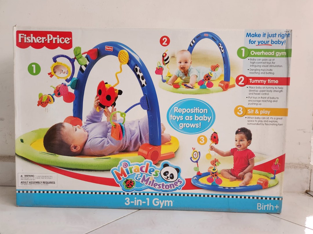 Fisher-Price 3-in-1 Gym, Babies & Kids, Infant Playtime on Carousell