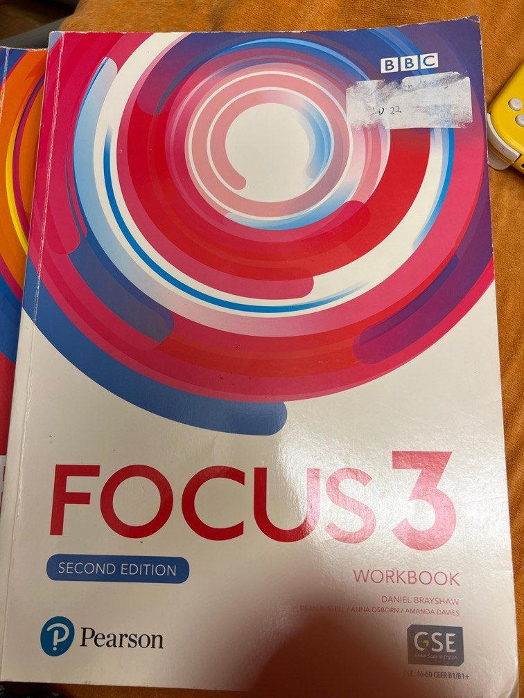 Focus 3 student book and workbook, 興趣及遊戲, 書本 & 文具, 教科書 - Carousell