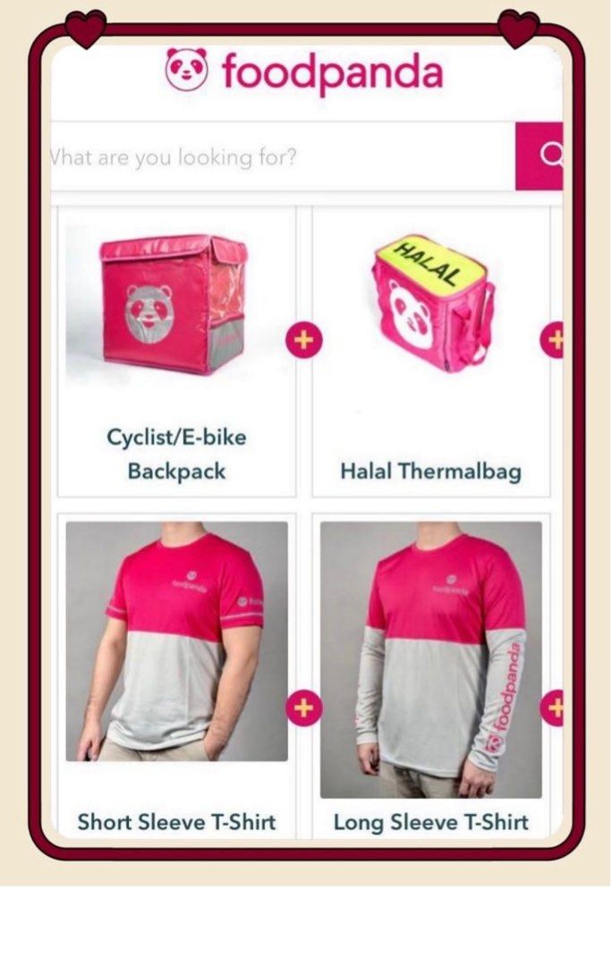 Foodpanda new rider set, Motorcycles, Motorcycle Accessories on Carousell