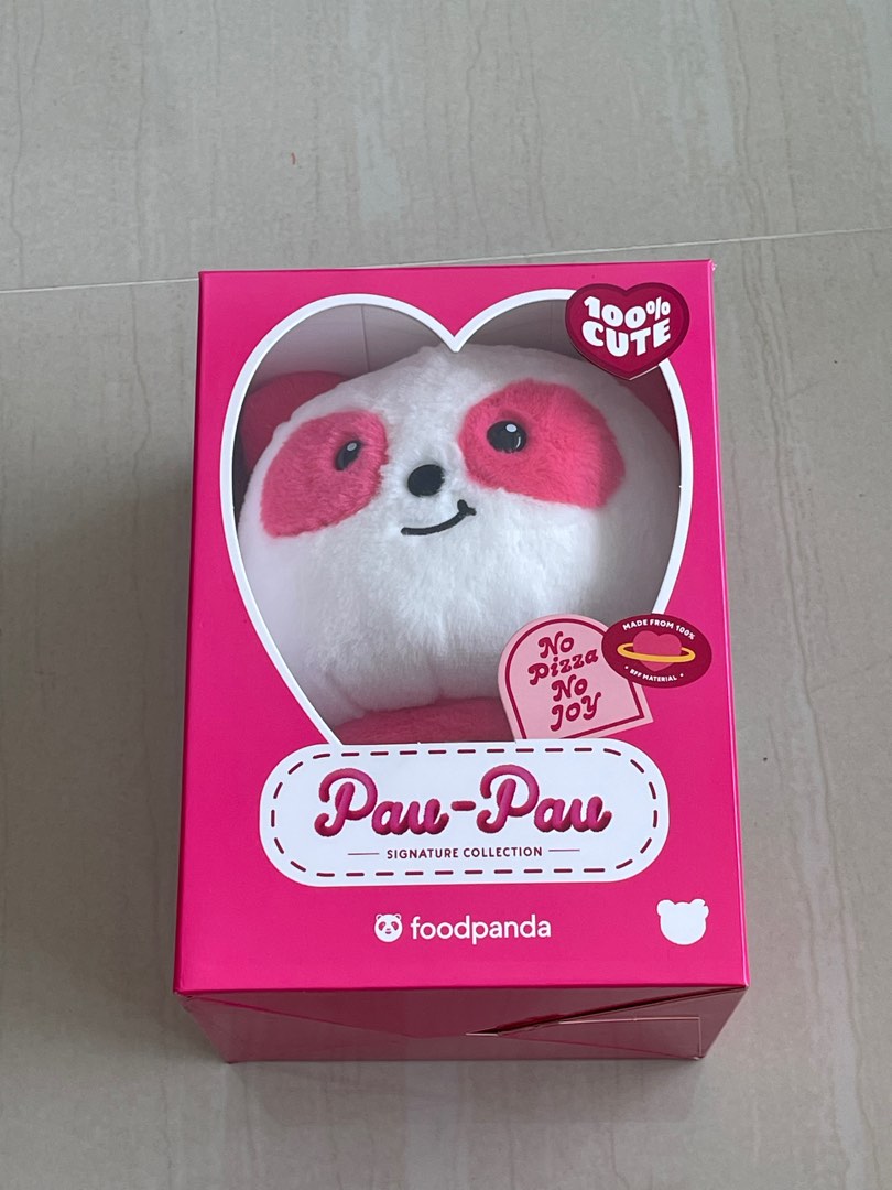BNIB Foodpanda Pau Pau Plush Toy Panda, Hobbies & Toys, Toys & Games on ...