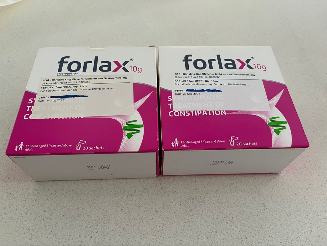 Forlax 10g macrogol 4000, Health & Nutrition, Medical Supplies & Tools ...