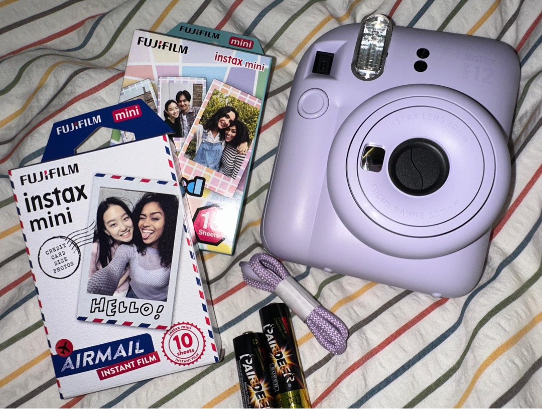 Fujifilm Mini Instax 12 Flash Instant Camera, Photography, Cameras on ...