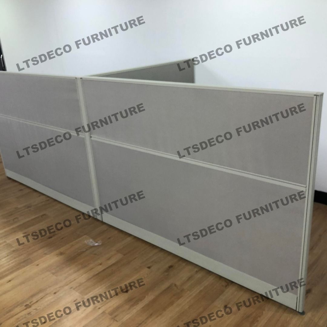 FULL FABRIC WORKSTATION WALL PANEL OFFICE PARTITION on Carousell