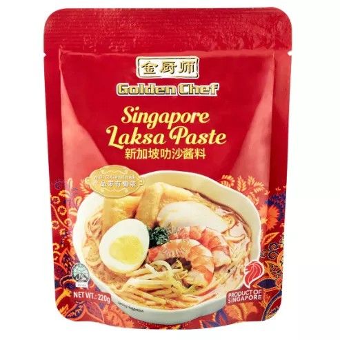Golden Chef Singapore laksa paste cooking essential laksa premix sauce ...