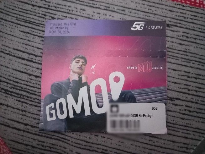 Gomo Simcard with 30GB Data No Expiry, Mobile Phones & Gadgets, Mobile ...