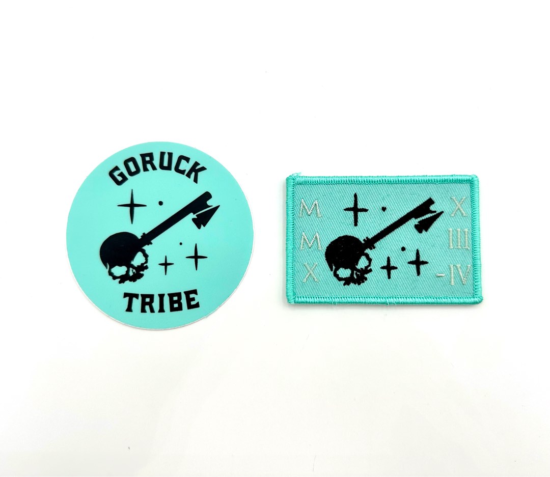 GORUCK - Tribe Patch and Sticker - GRIT, 興趣及遊戲, 旅行, 旅遊 - 旅行必需品及用品 ...