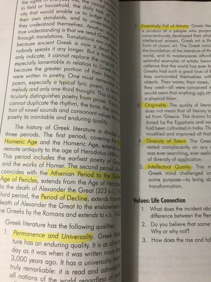 Grade 10 Textbooks - English Communication Arts and Skills through ...