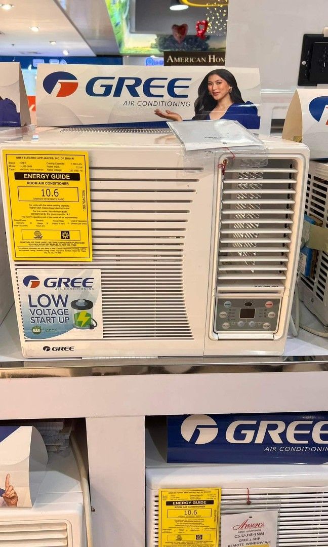 GREE WINDOW TYPE AIRCON, TV & Home Appliances, Air Conditioning and ...