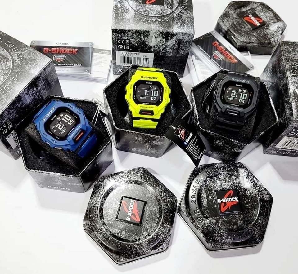 Gshock GDB200 Series G-Squad Bluetooth, Men's Fashion, Watches ...