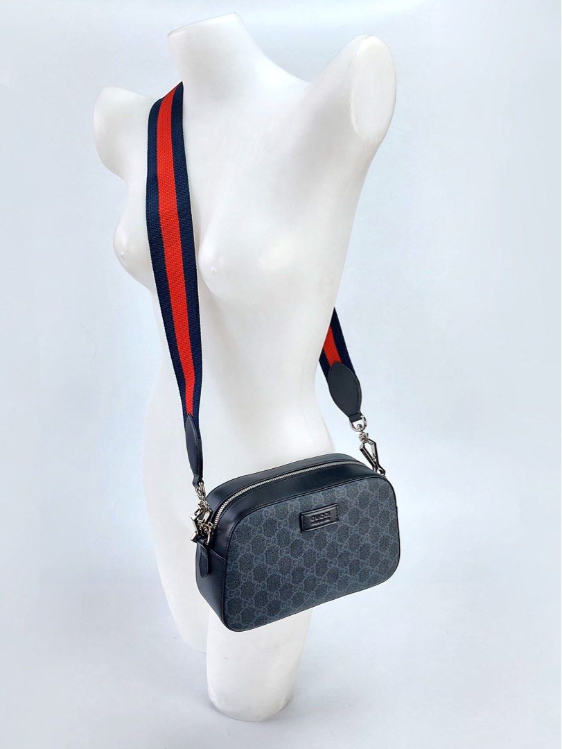 Gucci GG Supreme camera bag on Carousell