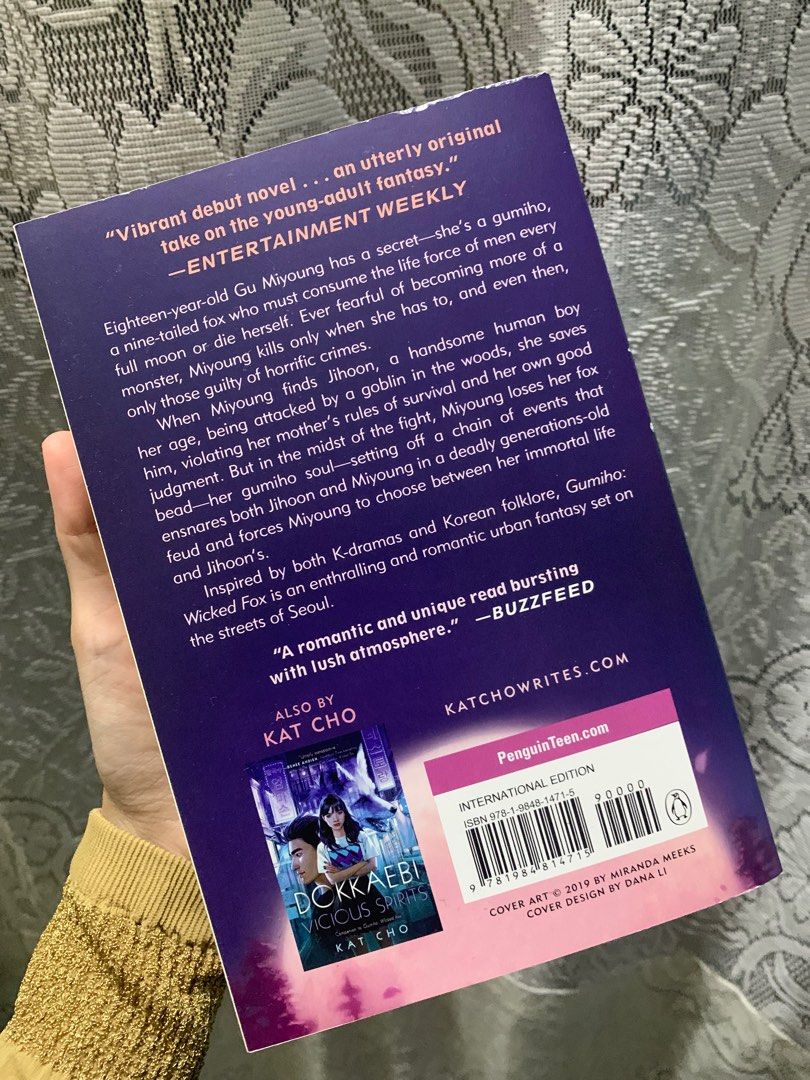 Gumiho: Wicked Fox by Kat Cho, Hobbies & Toys, Books & Magazines ...