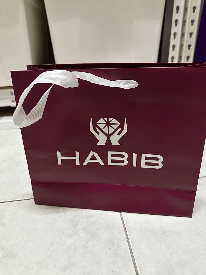 Habib Paper bag, Luxury, Accessories on Carousell