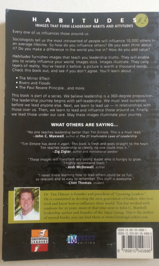 Habitudes books X2 (new) Tim Elmore, Hobbies & Toys, Books & Magazines ...