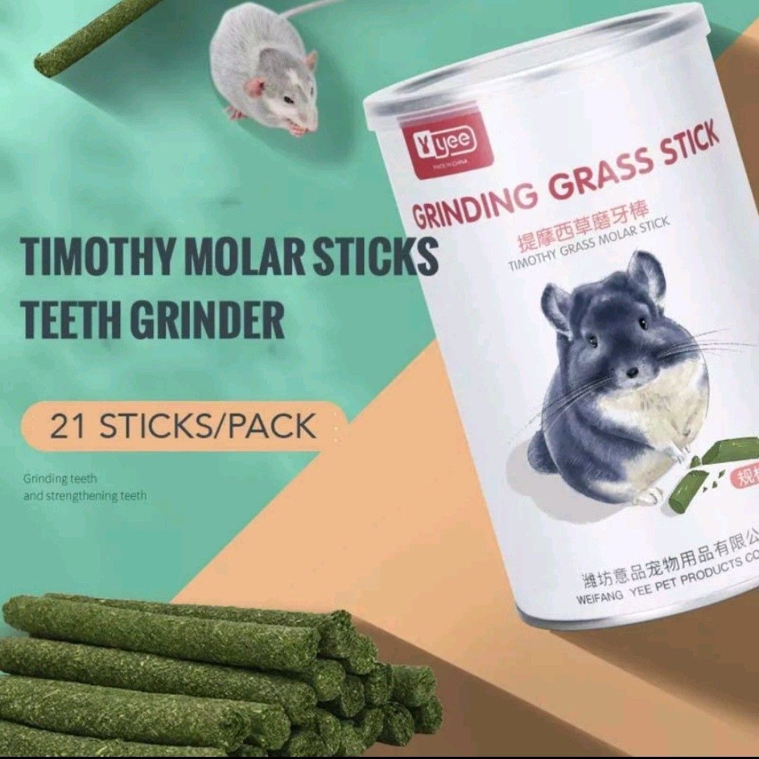 Hamster/Rabbit Molar stick, Pet Supplies, Pet Food on Carousell
