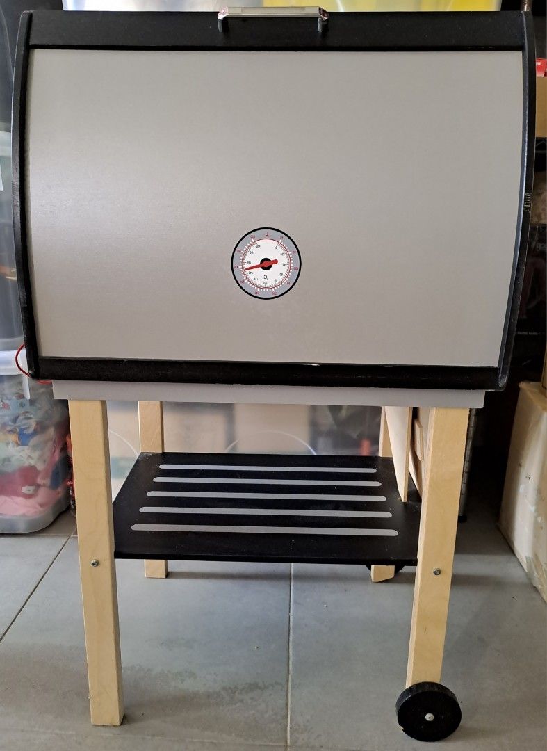 Hape Wood Wooden BBQ Barbeque Barbecue Pit Grill Stove, Hobbies & Toys ...