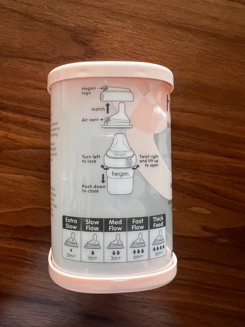 Hegen Teat Fast Flow (6m+) 2 pieces, Babies & Kids, Nursing & Feeding ...