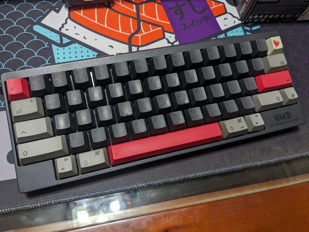 HHKB Professional BT Topre Keyboard With Extra Keycaps, Computers ...