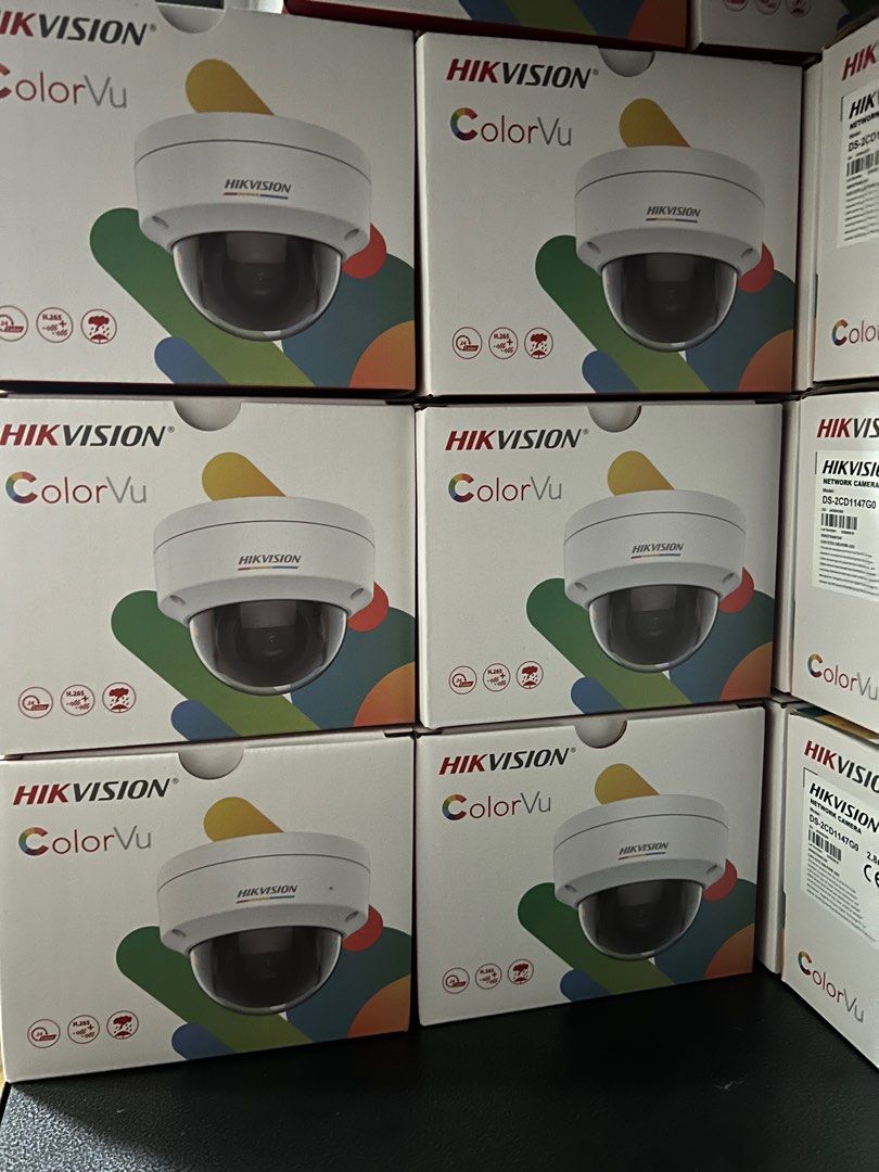 HIKVISION CCTV CAMERA COLORVU, Furniture & Home Living, Security ...