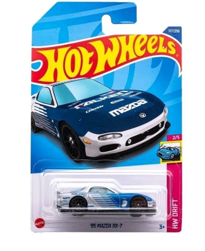 Hotwheels Mazda Rx7/ Rx3, Hobbies & Toys, Toys & Games on Carousell