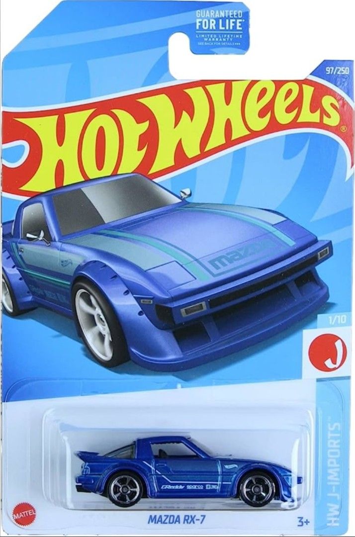 Hotwheels Mazda Rx7/ Rx3, Hobbies & Toys, Toys & Games on Carousell