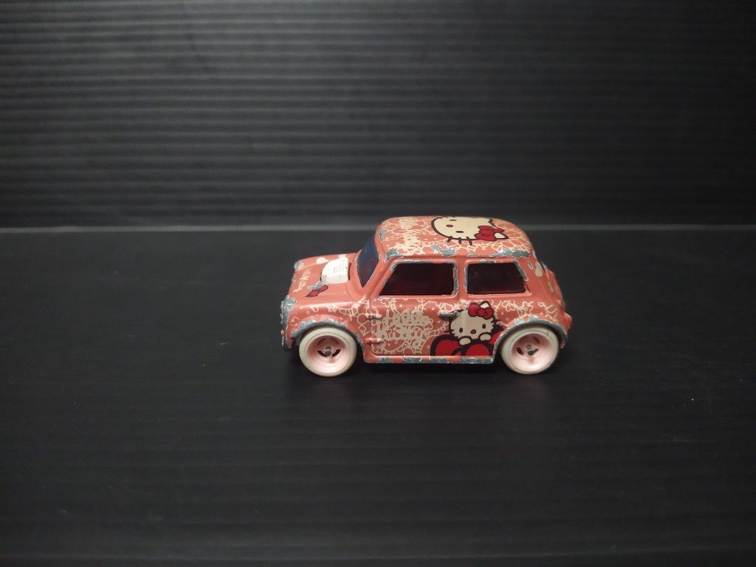 Hotwheels Morris mini custom hello kitty, Hobbies & Toys, Collectibles ...