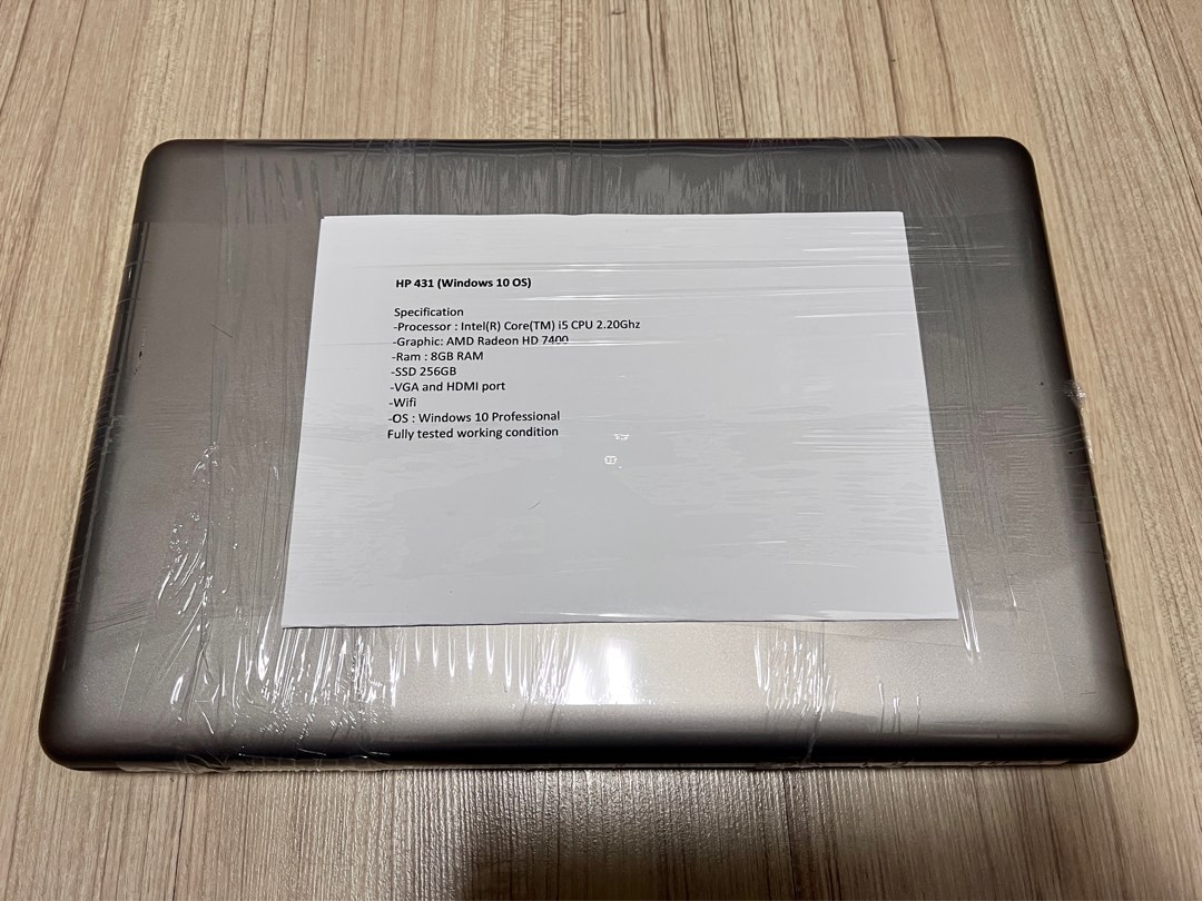 HP 431 (Windows 10), Computers & Tech, Laptops & Notebooks on Carousell