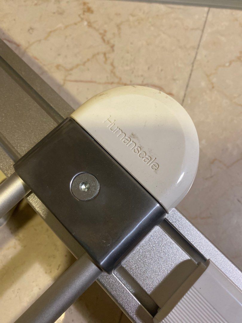 Humanscale M8 Monitor Height Adjustable 2 Screen Desk Mount Base ...