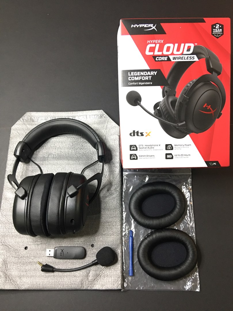 HyperX Cloud Core wireless, Audio, Headphones & Headsets on Carousell