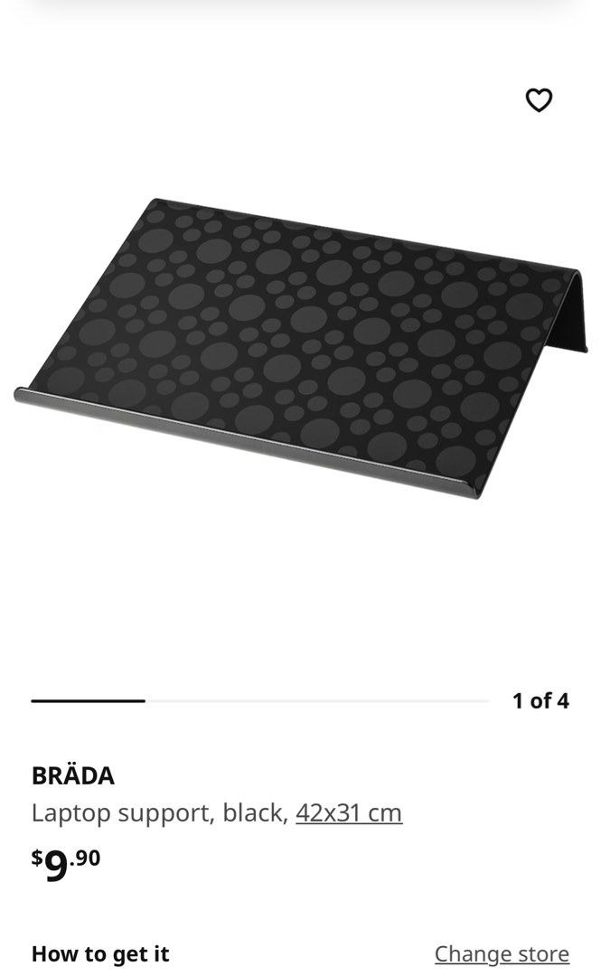 IKEA Brada Laptop Support, Free Items on Carousell