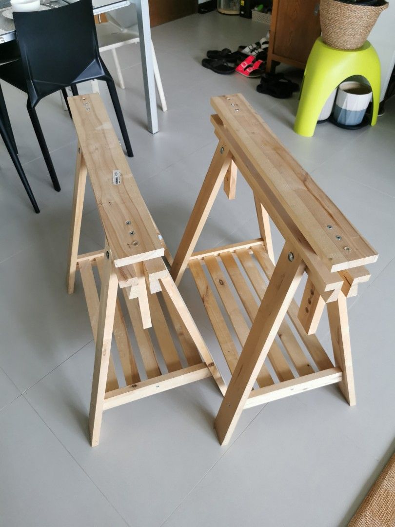 Ikea MITTBACK trestle, Furniture & Home Living, Furniture, Other Home ...