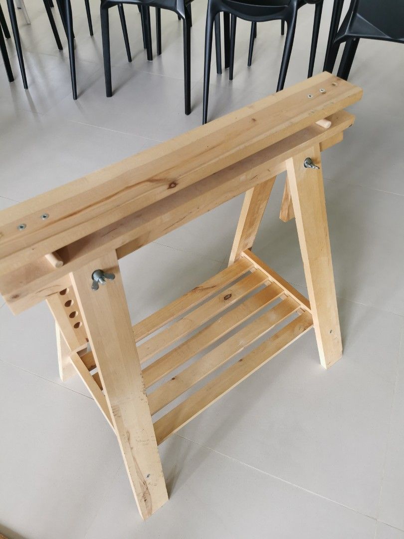 Ikea MITTBACK trestle, Furniture & Home Living, Furniture, Other Home ...