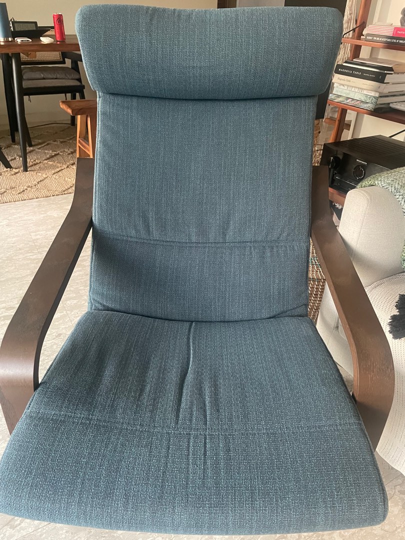 IKEA Poang Armchair, Furniture & Home Living, Furniture, Chairs on ...