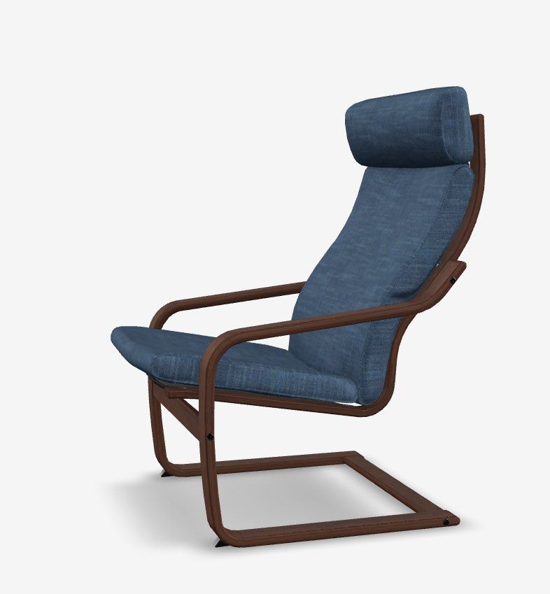IKEA Poang Armchair, Furniture & Home Living, Furniture, Chairs on ...