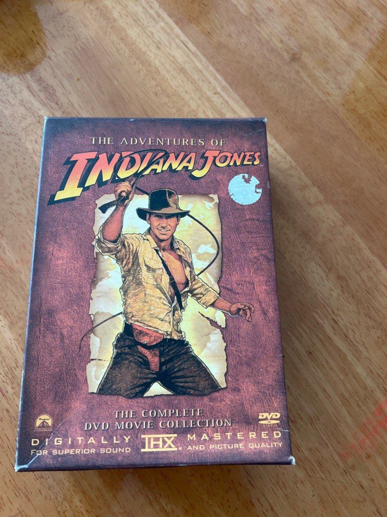Indiana Jones DVD DTS9, Hobbies & Toys, Music & Media, CDs & DVDs on ...