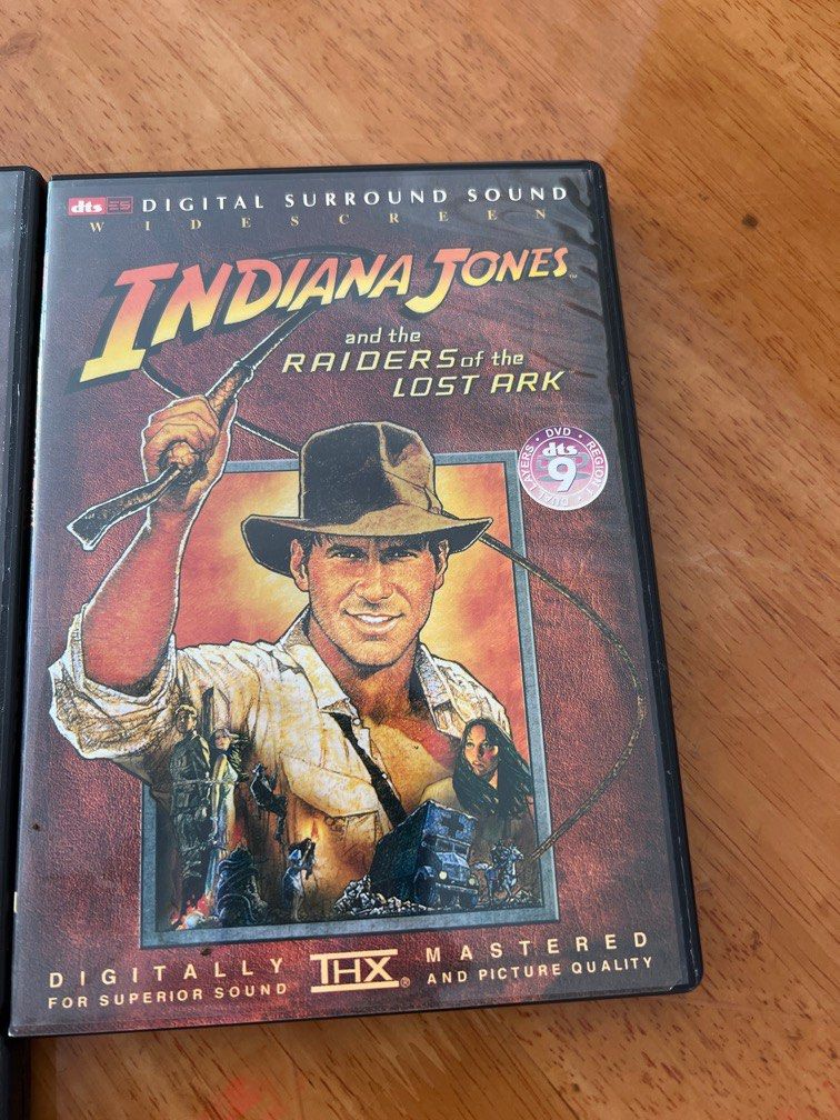Indiana Jones DVD DTS9, Hobbies & Toys, Music & Media, CDs & DVDs on ...
