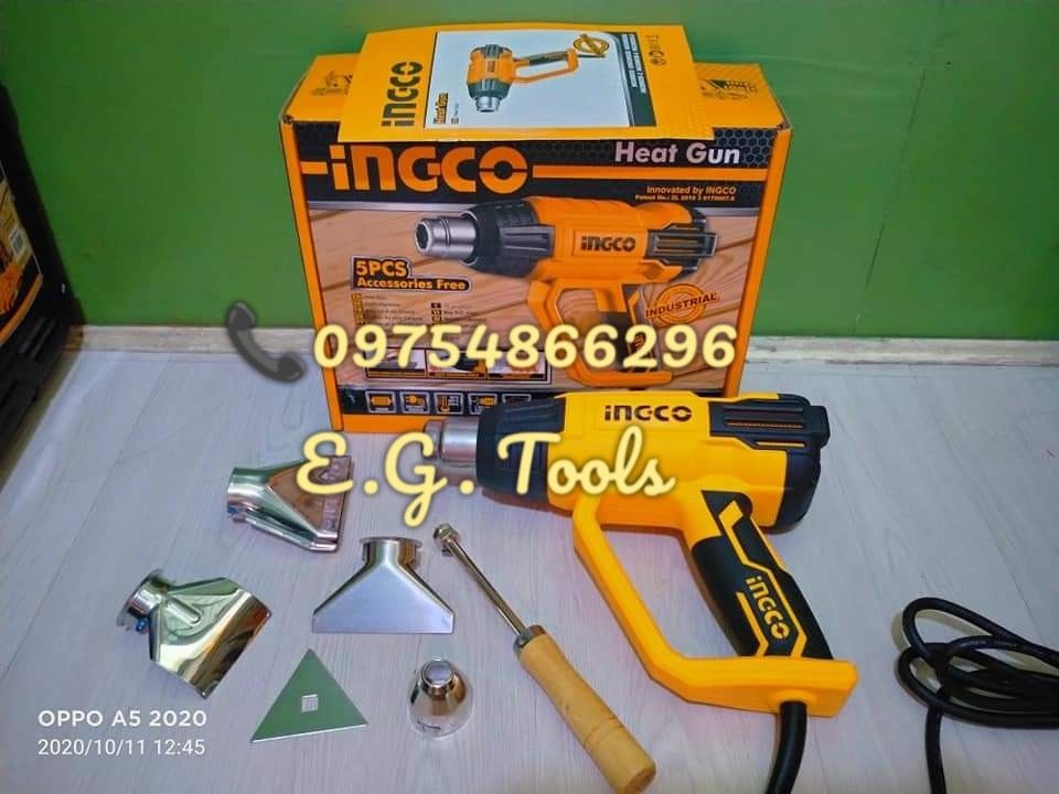 INGCO 2000W HD Heat Gun - HG200028 on Carousell