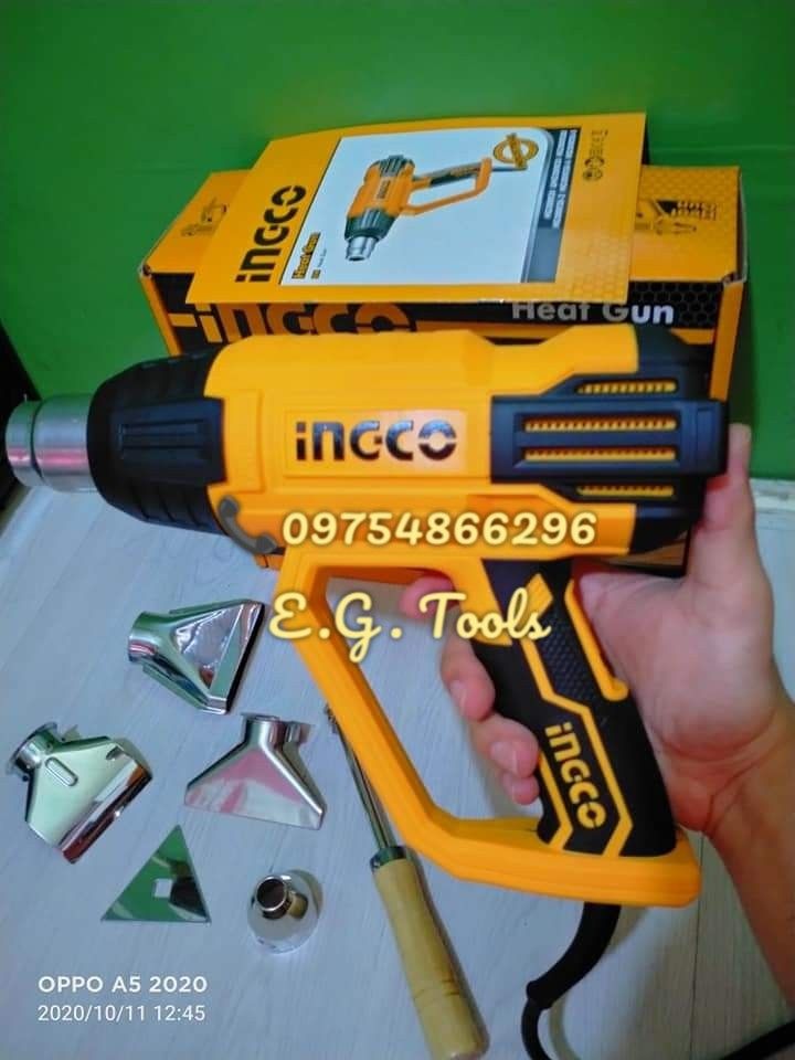 INGCO 2000W HD Heat Gun - HG200028 on Carousell
