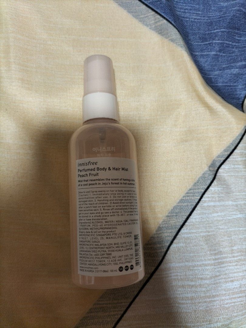 innisfree Perfumed Body & Hair Mist, Beauty & Personal Care, Fragrance ...