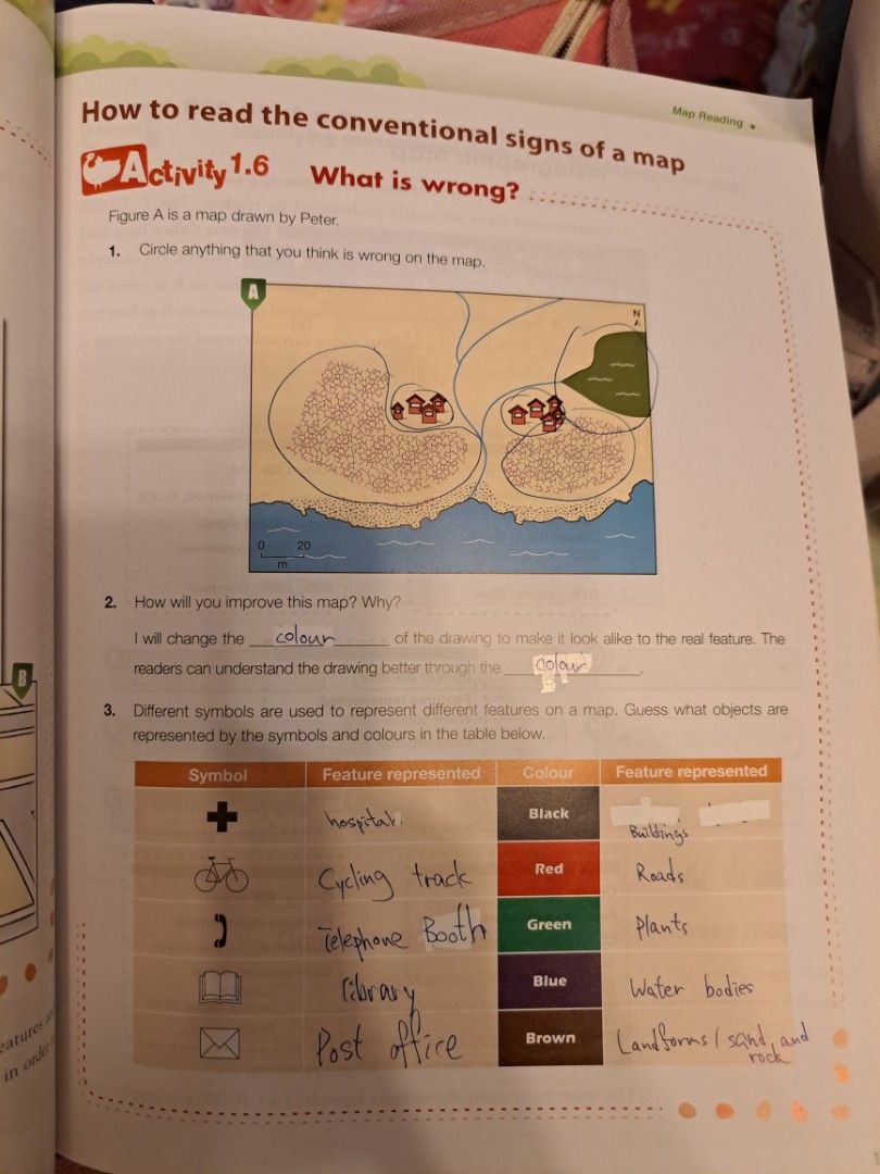 Interactive geography map reading, 興趣及遊戲, 書本 & 文具, 教科書 - Carousell