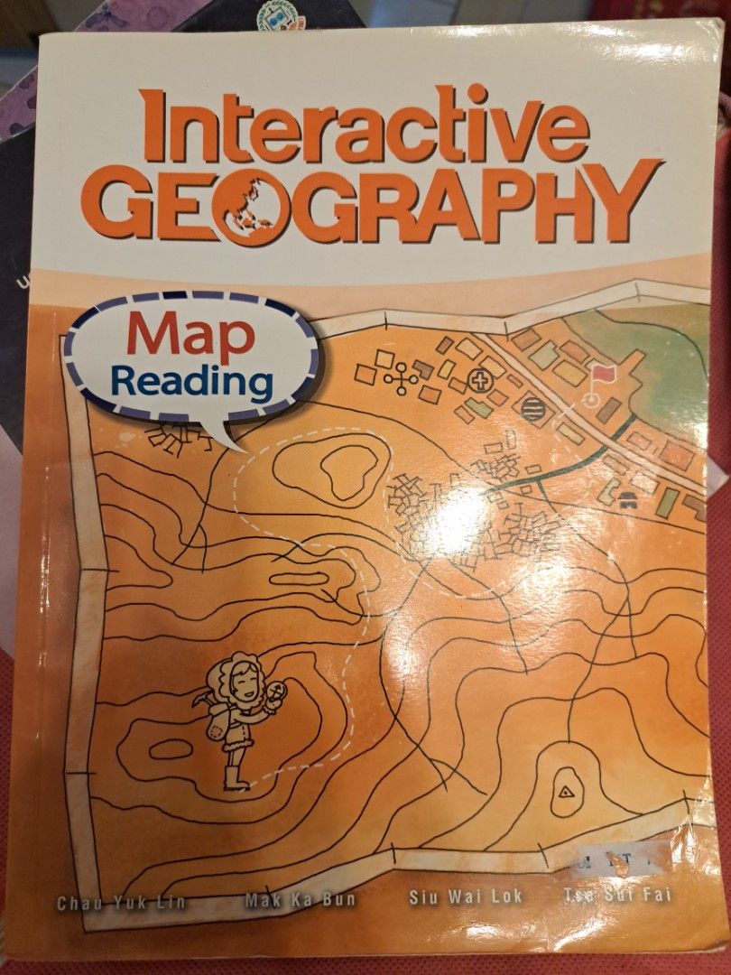 Interactive geography map reading, 興趣及遊戲, 書本 & 文具, 教科書 - Carousell