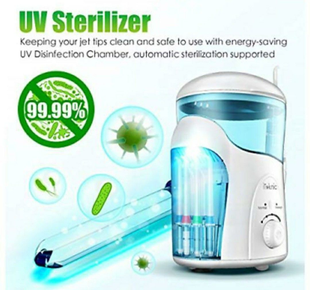 iTeknic Water Flosser UV Sterilizer Family Electric Dental Oral Water ...