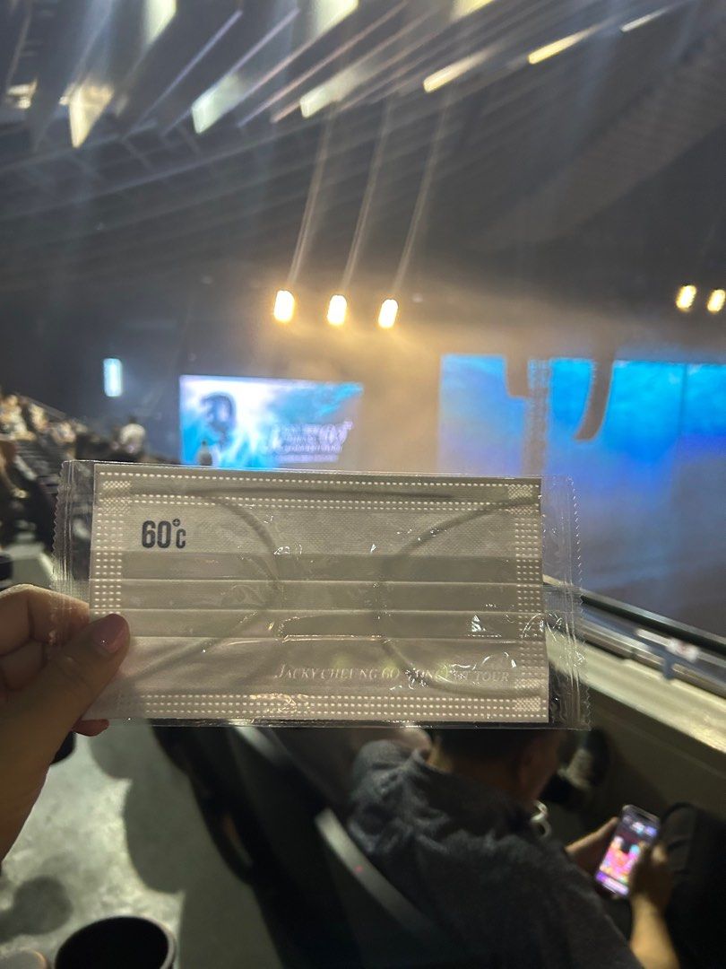 Jacky Cheung 60’+ Concert Tour - Face Mask, Everything Else on Carousell